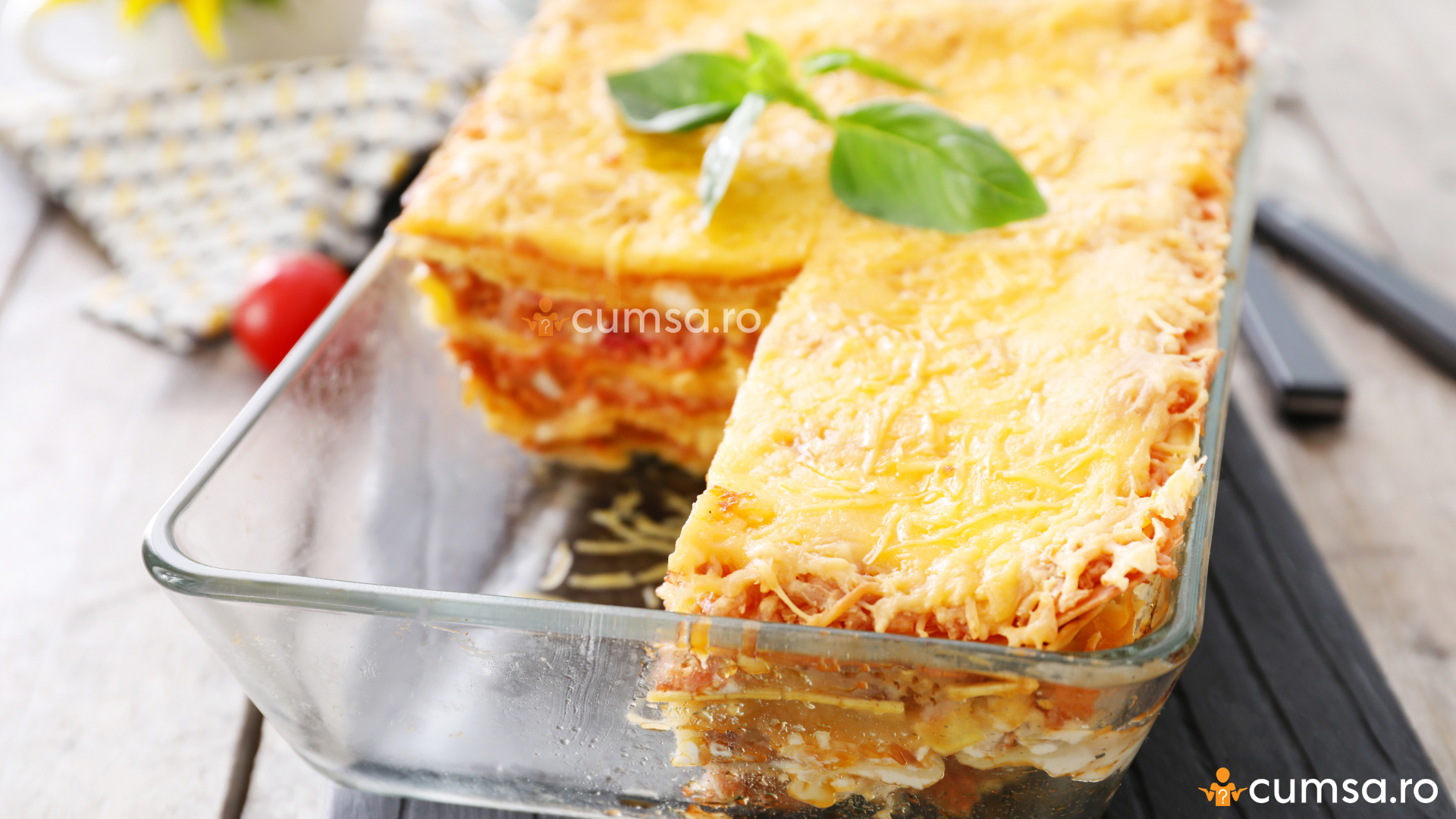 Cum sa faci lasagna. Verifica reteta si lista cu ingrediente necesare ...