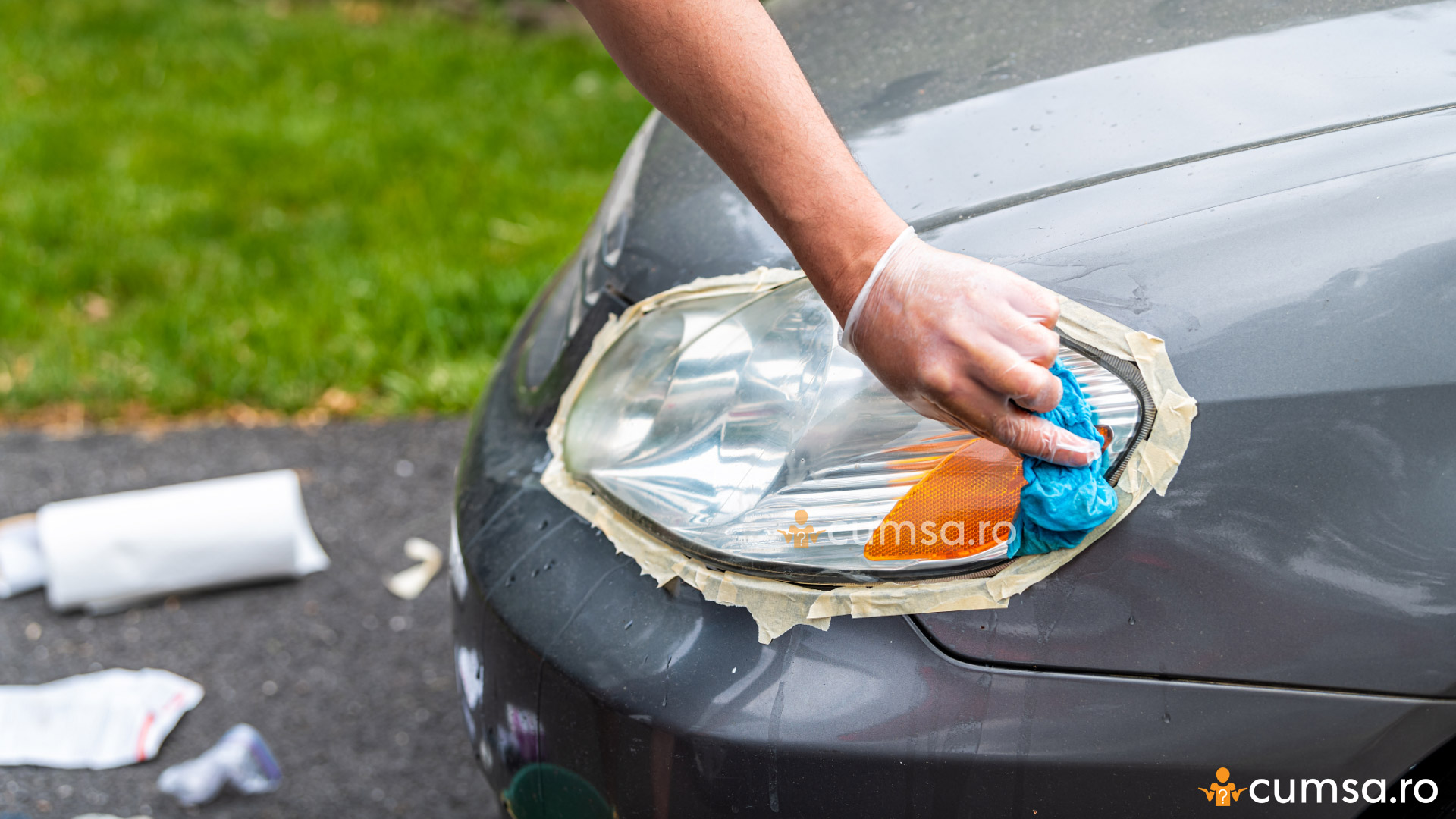 Cum sa cureti farurile matuite ale masinii. Cele mai bune solutii ...