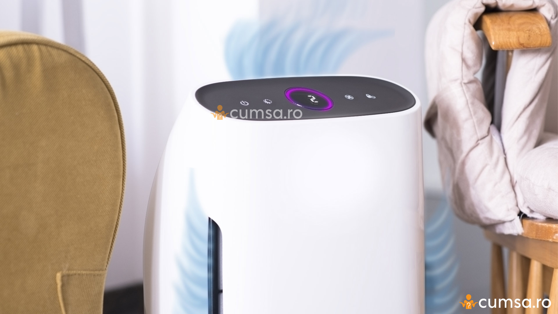 Ionizarea aerului. Cum sa o faci in casa ta, cu un purificator de aer ...