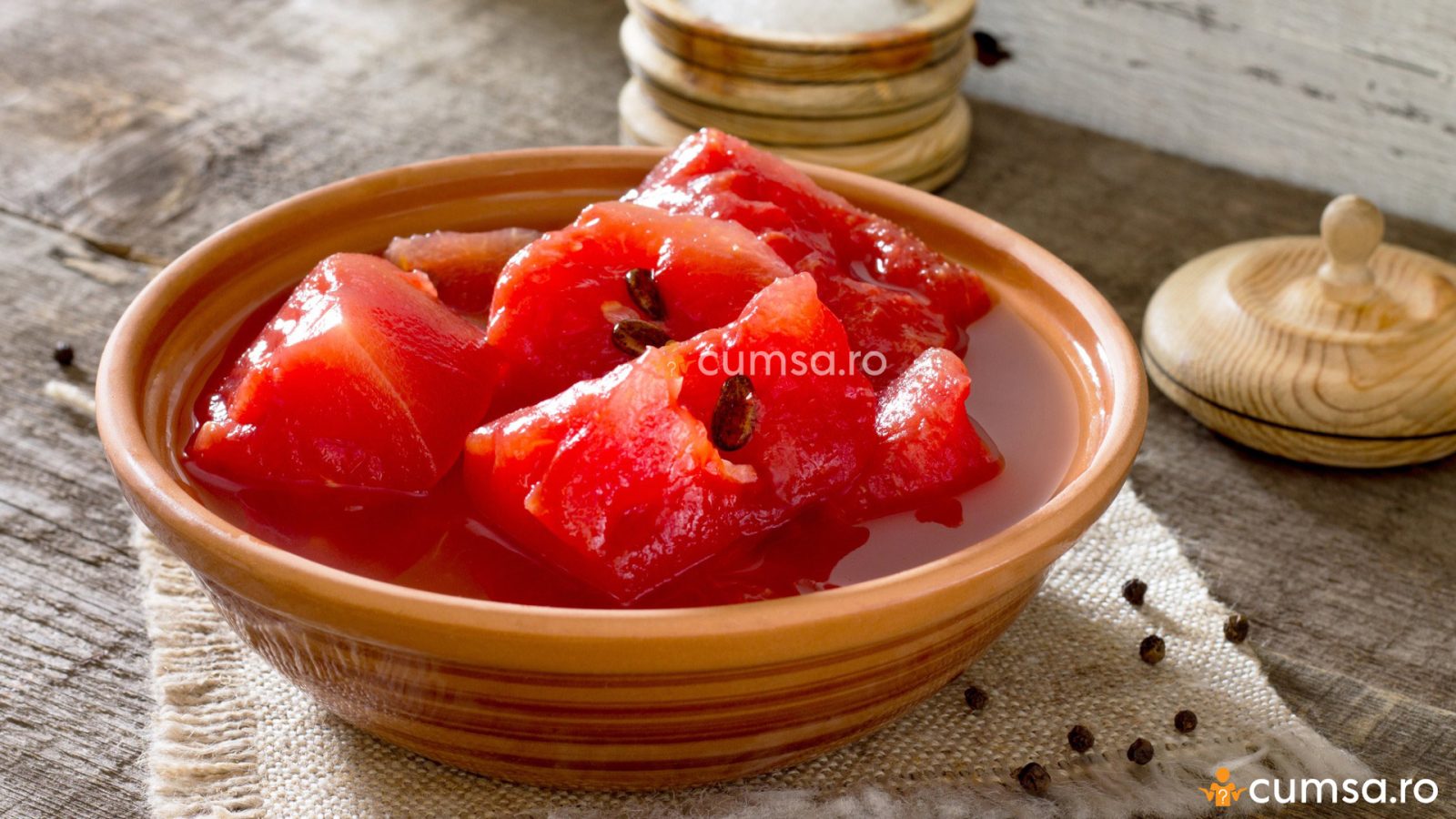 Pepeni murati. Cum sa ii pui si care este reteta - cumsa.ro