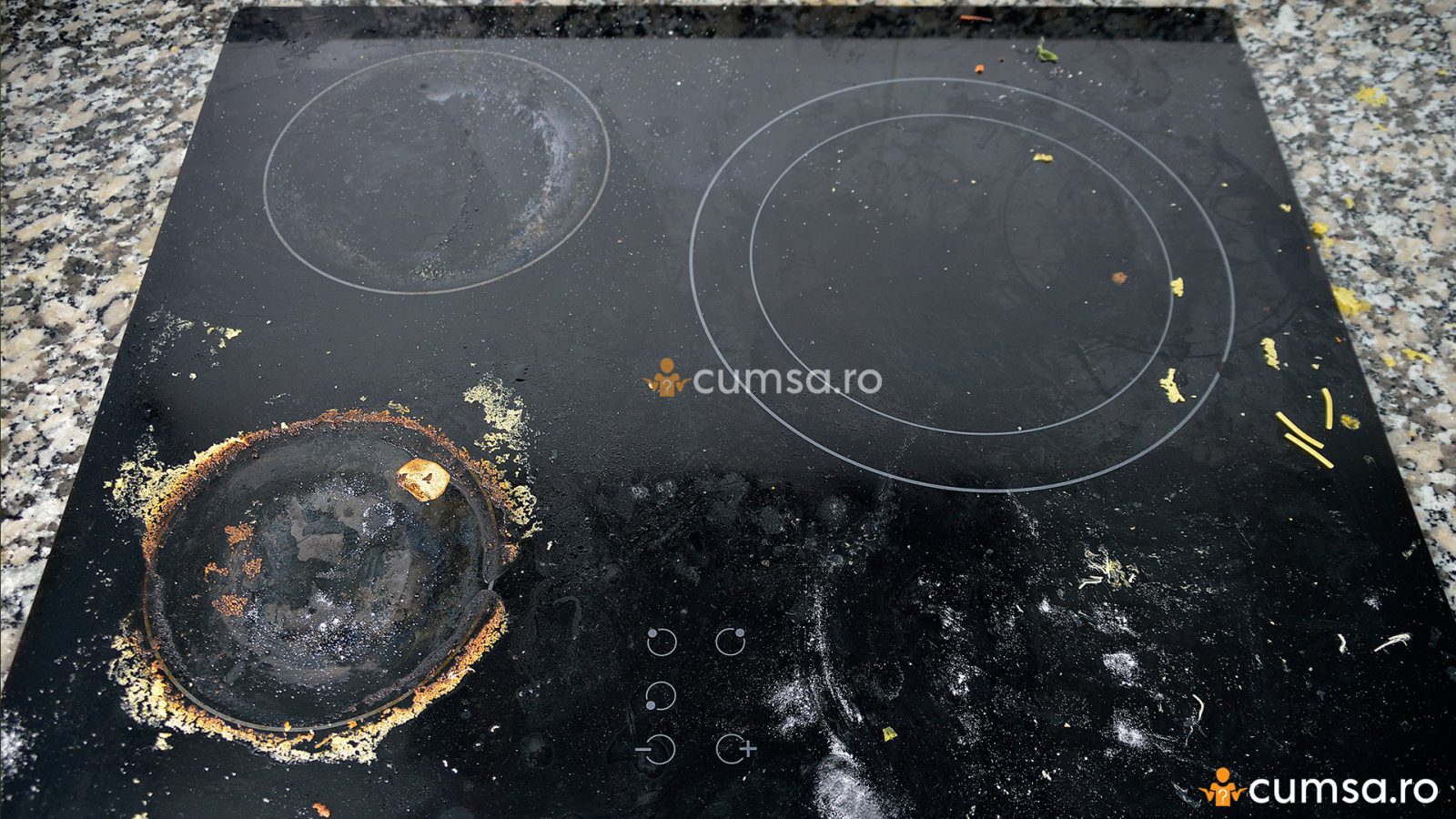 Curatare plita ceramica. Cum sa faci asta si ce solutie sa folosesti ...