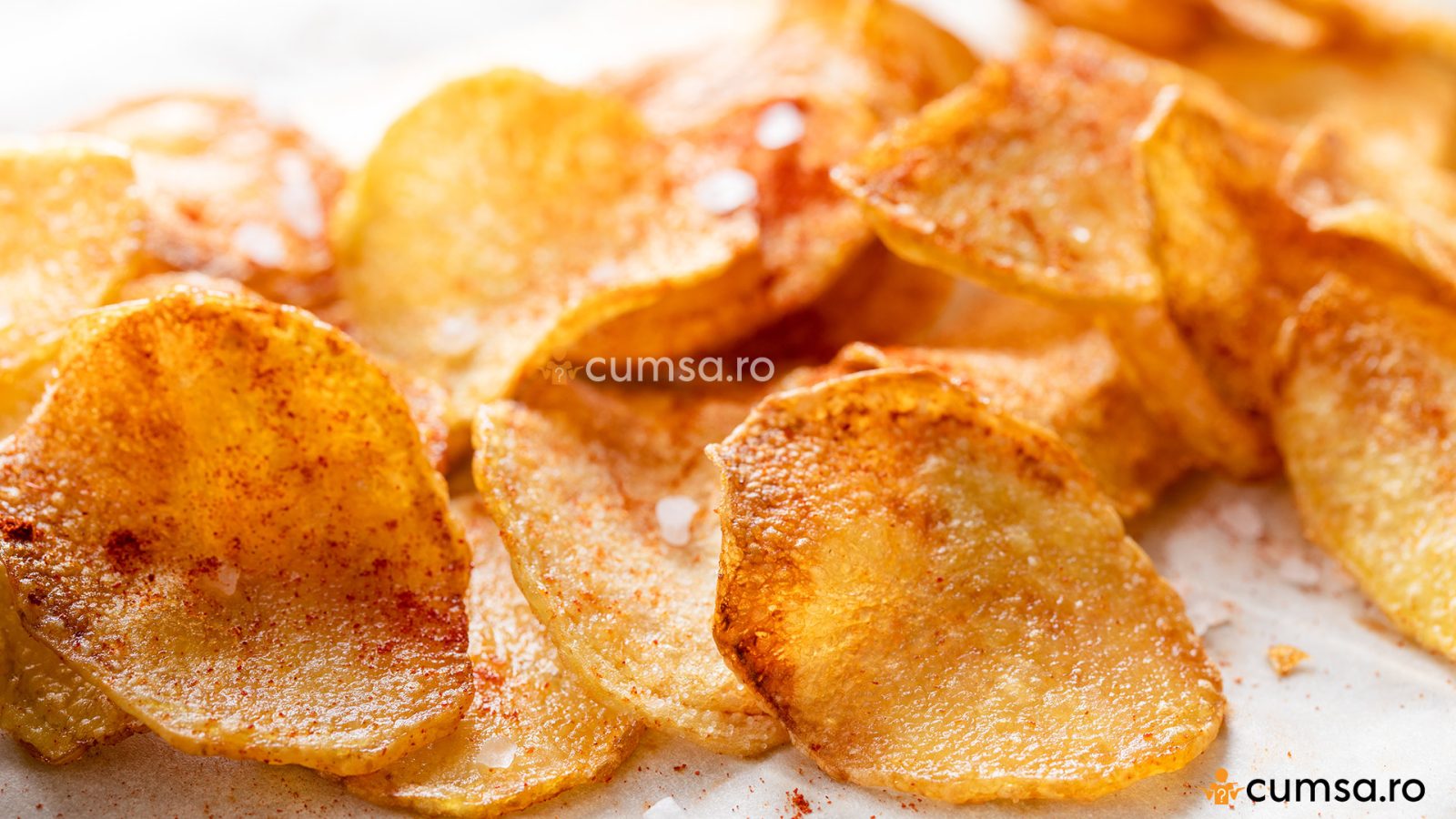 Chipsuri de casa. Cum sa le prepari, reteta pentru a iesi crocante ...