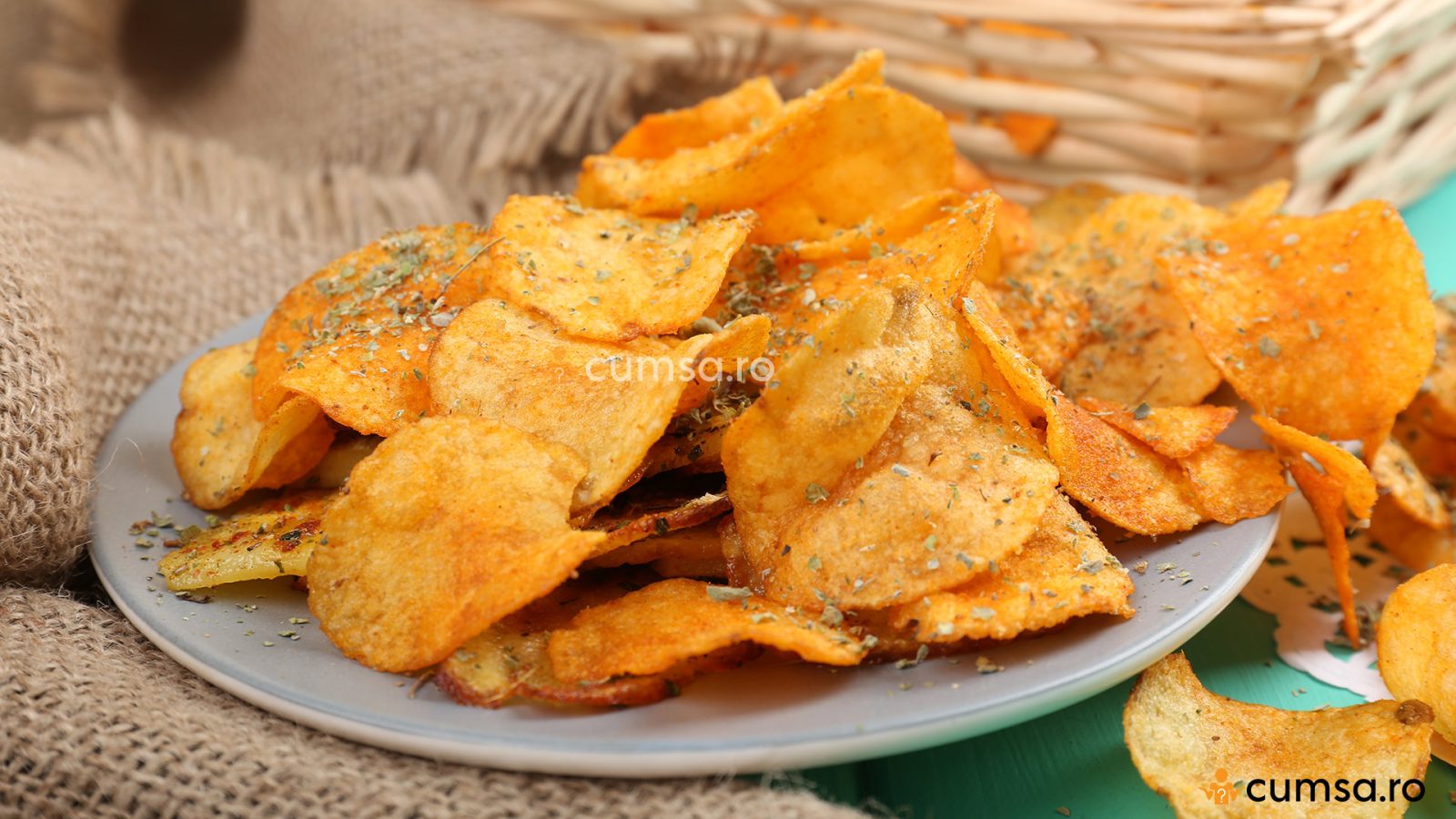 Chipsuri de casa. Cum sa le prepari, reteta pentru a iesi crocante ...