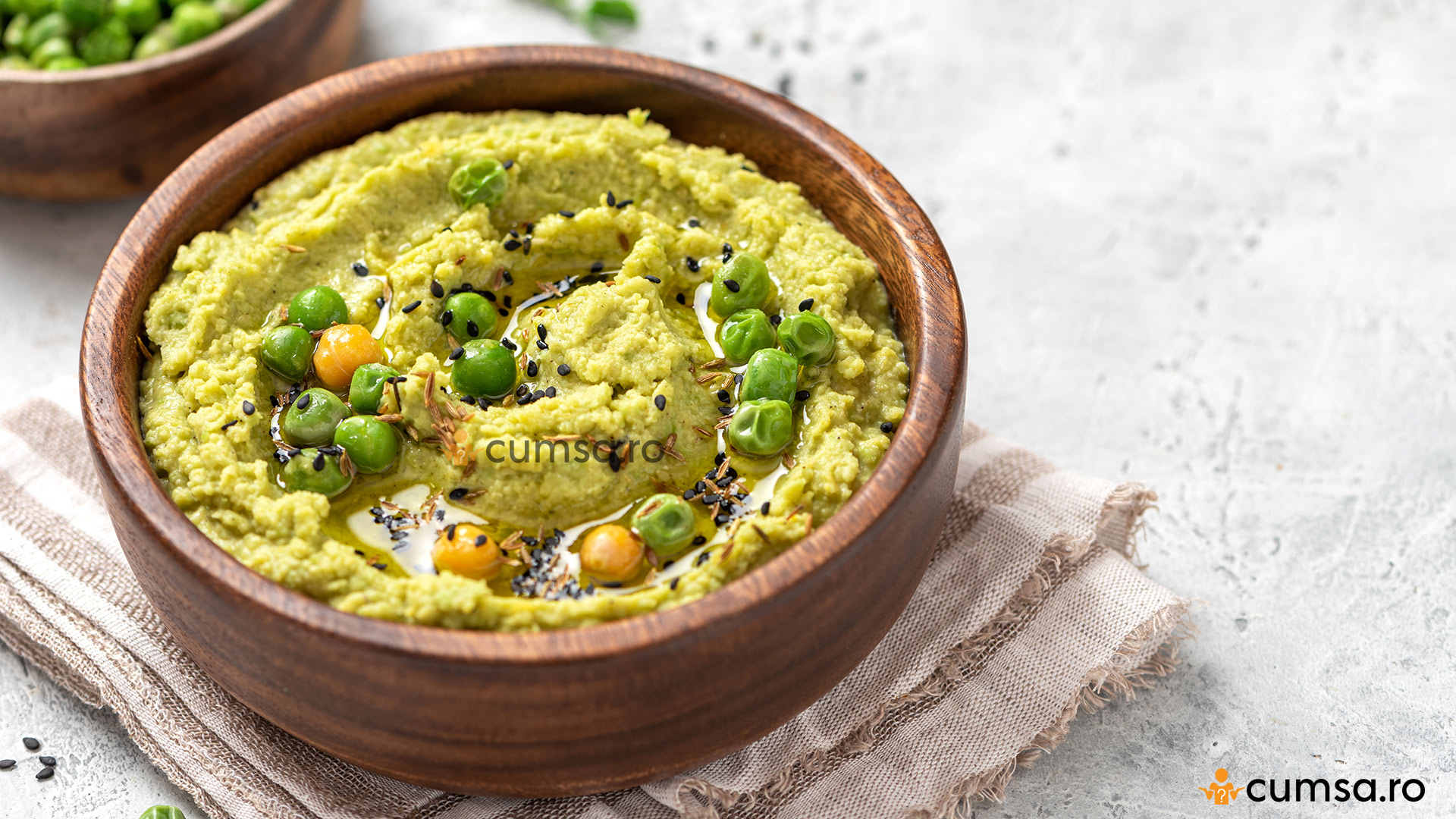 Cum sa faci hummus de mazare. Reteta si ingredientele necesare - cumsa.ro