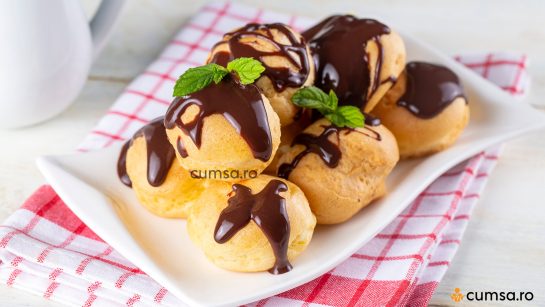 Reteta profiterol. Cum sa faci desertul copilariei - cumsa.ro