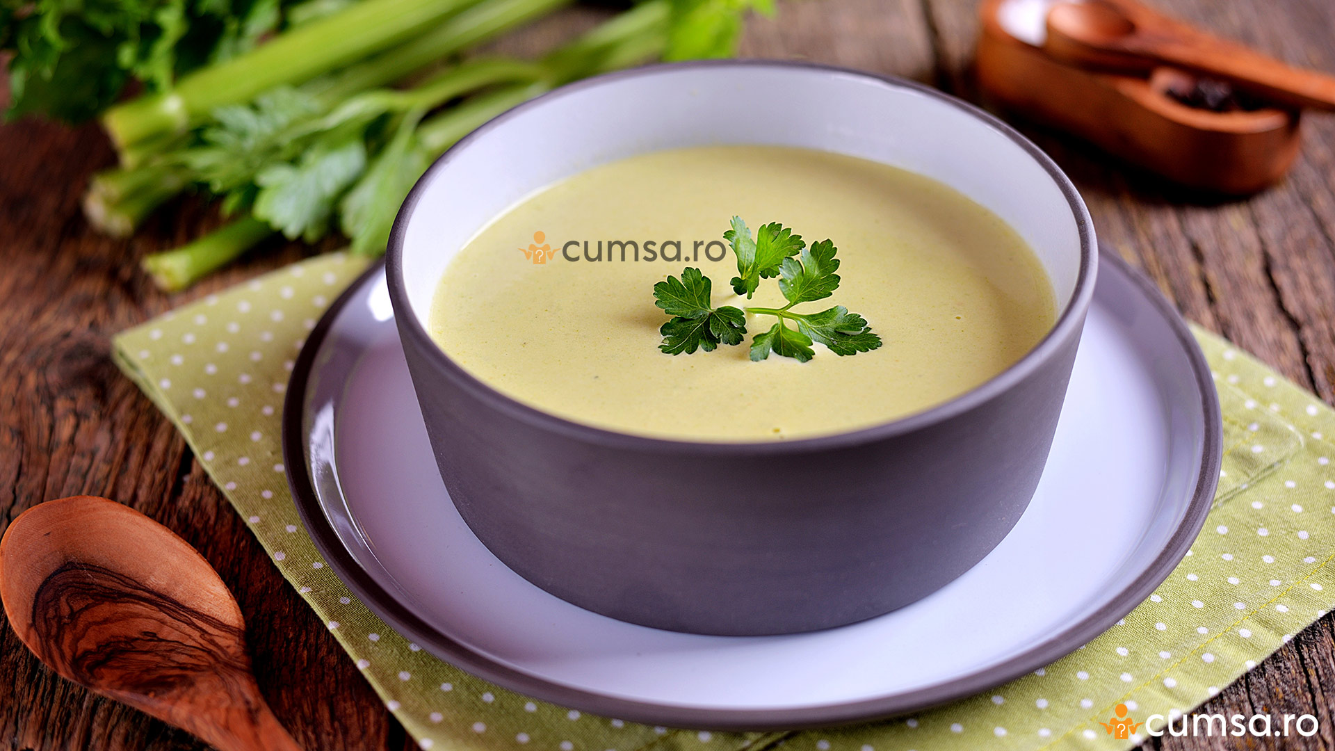 Cum sa prepari supa crema de telina. Reteta si ingrediente necesare ...