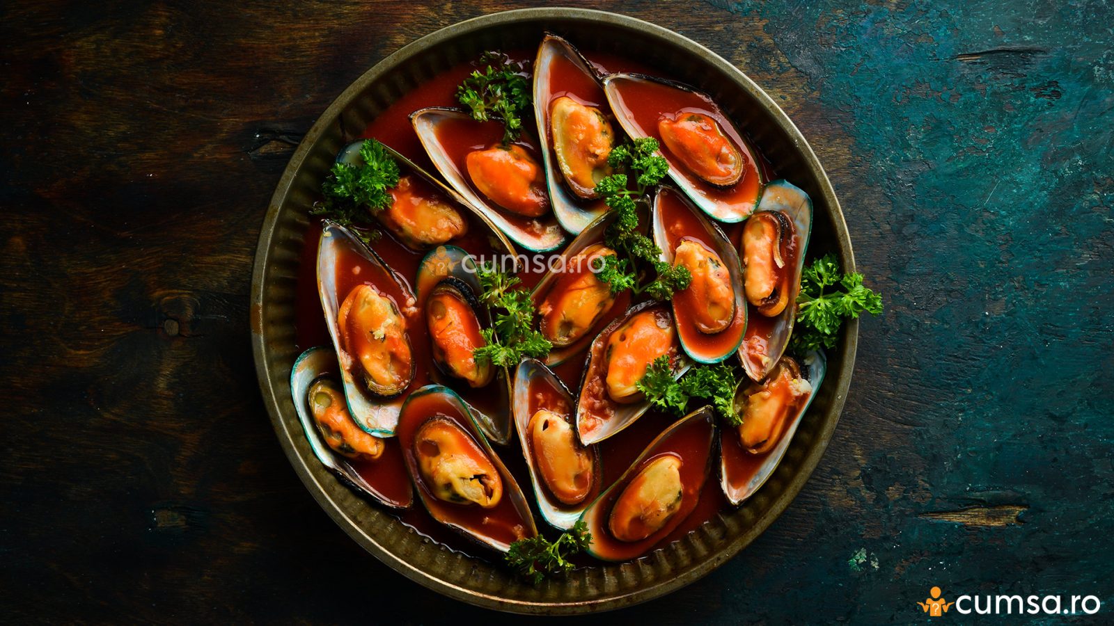 Midii in sos rosu. Cum sa pregatesti aceasta reteta - cumsa.ro