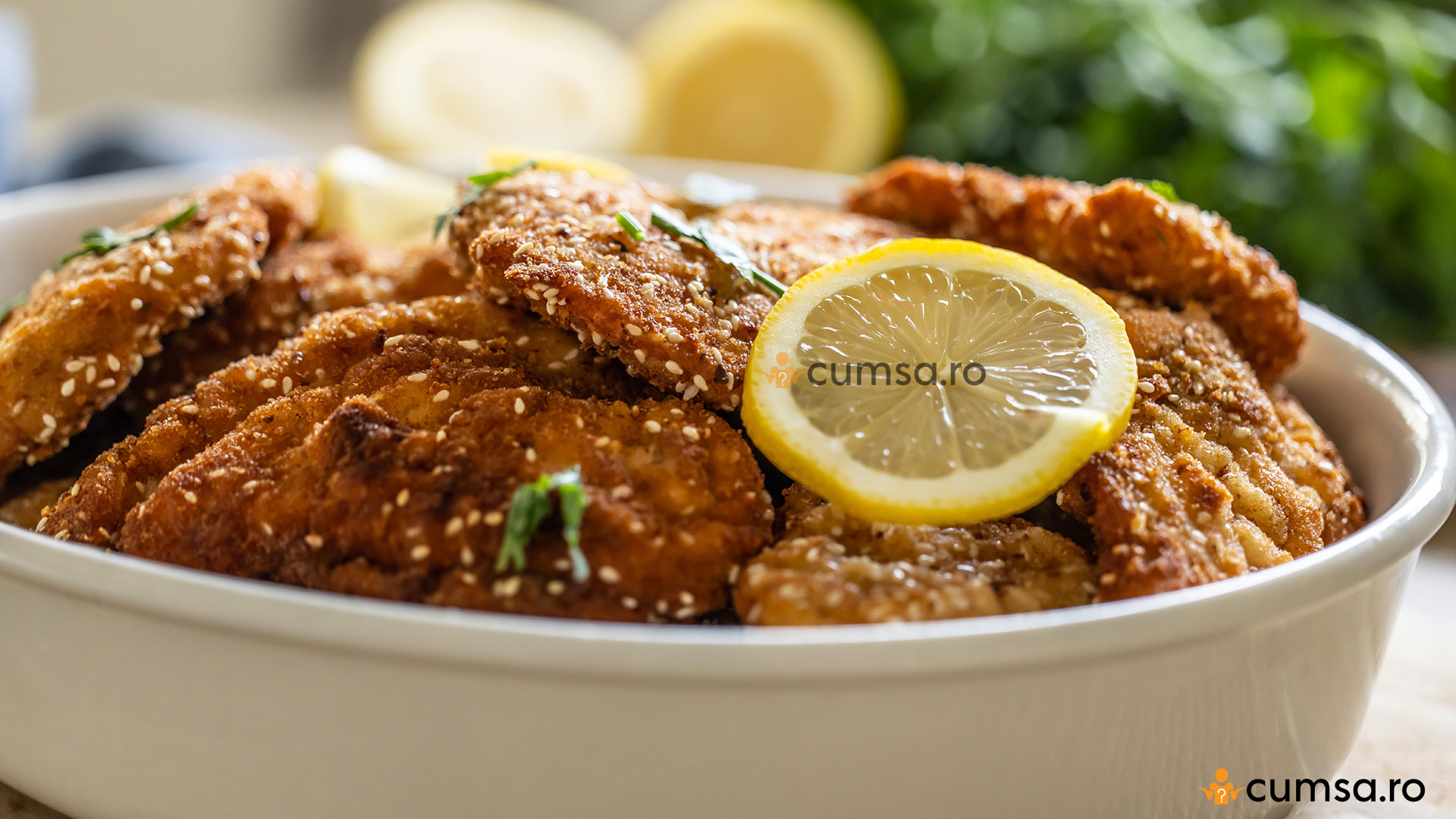 Snitele de porc la cuptor. Cum sa le pregatesti pentru a iesi crocante ...