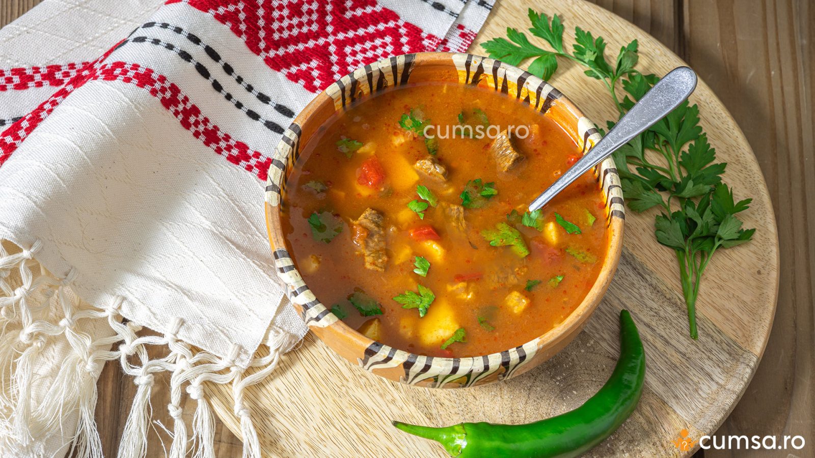 Ciorba de vacuta. Cum sa o prepari si care este reteta - cumsa.ro