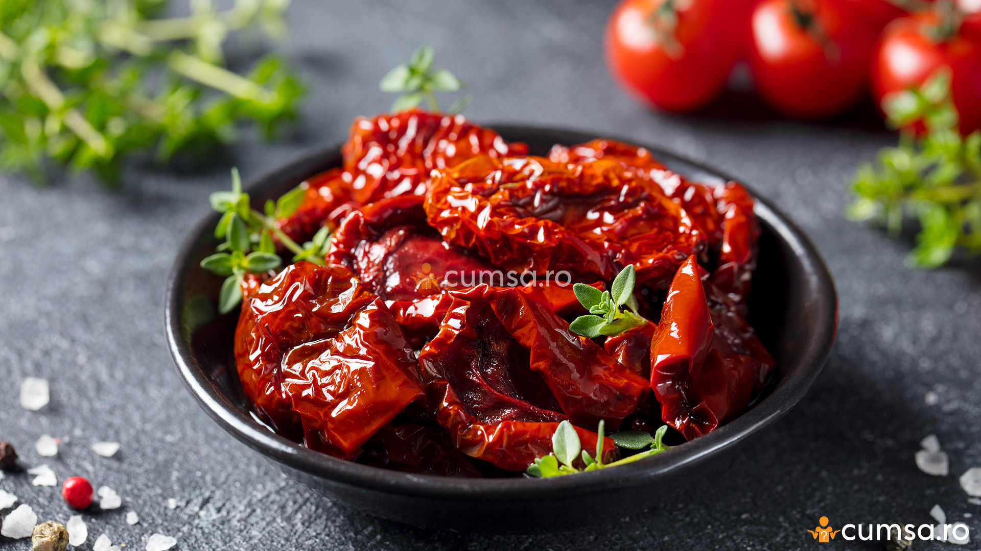 Cum sa faci rosii uscate in ulei de masline. Reteta si ingrediente ...