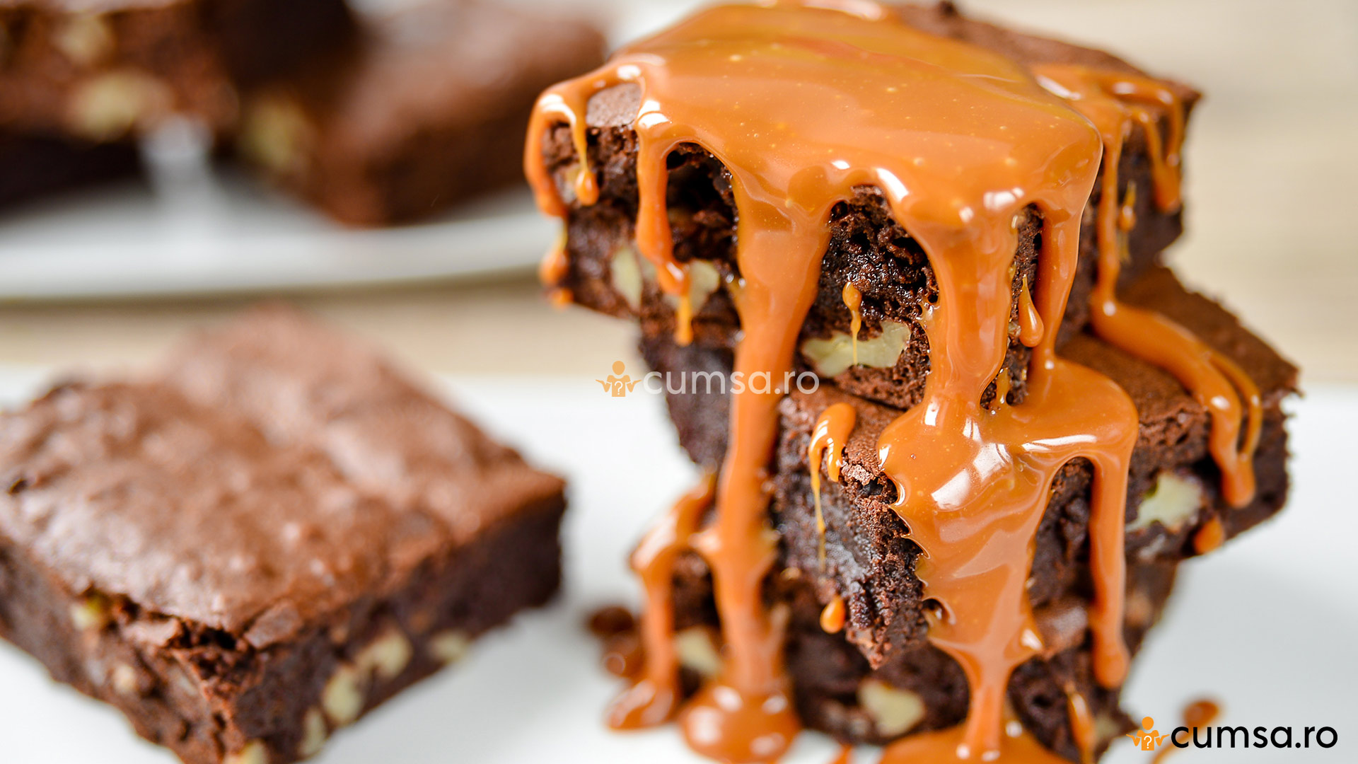 Negrese cu caramel sarat. Cum sa faci acest desert si ce reteta sa ...