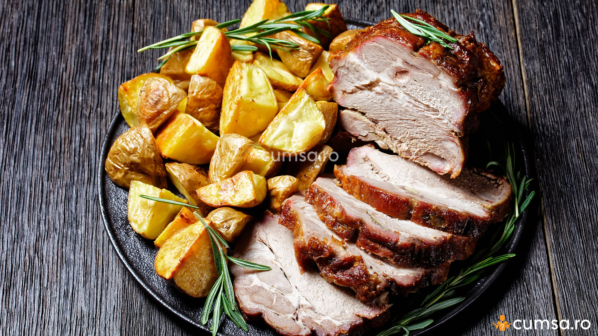 Reteta friptura de porc la cuptor. Cum sa o prepari sa fie frageda ...