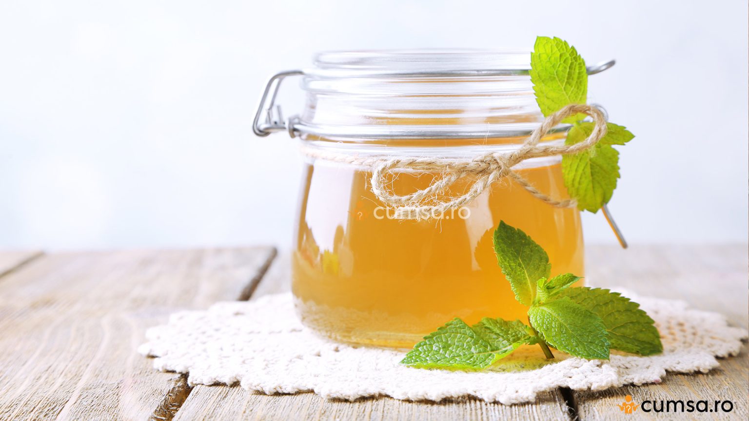 Sirop de menta. Cum sa il prepari si care este reteta - cumsa.ro