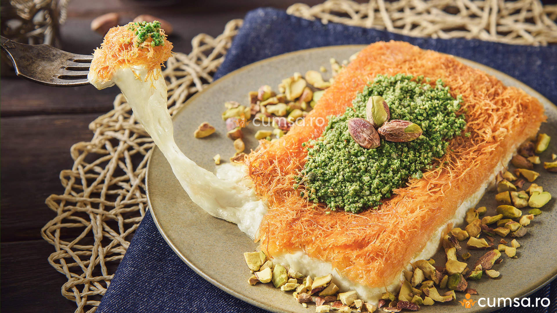 Reteta kunefe. Cum sa prepari acest desert turcesc - cumsa.ro