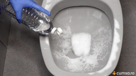 Ce se intampla daca pui bicarbonat de sodiu in vasul de toaleta. Cum sa ...