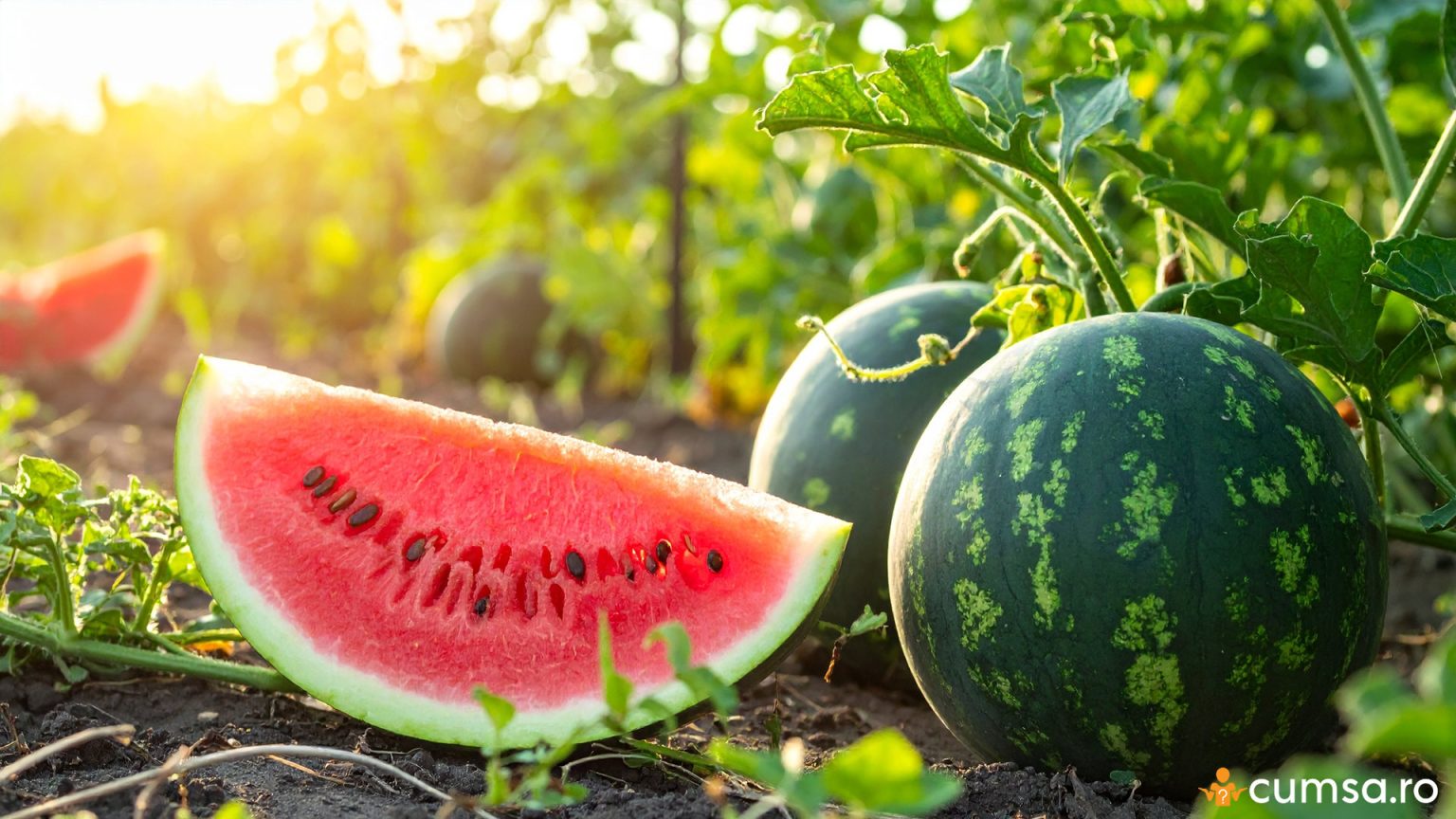 Cum sa obtii pepeni mari si gustosi chiar la tine in gradina - cumsa.ro