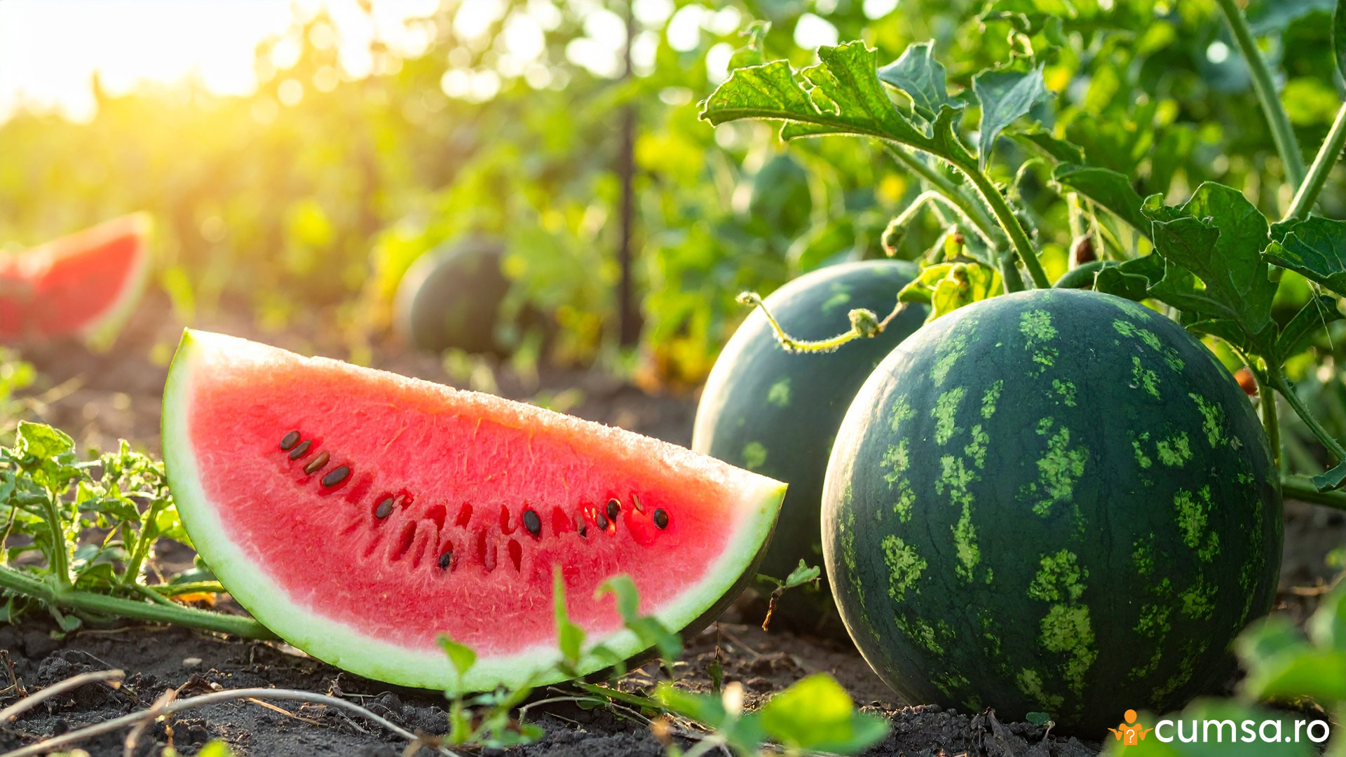 Cum sa obtii pepeni mari si gustosi chiar la tine in gradina - cumsa.ro