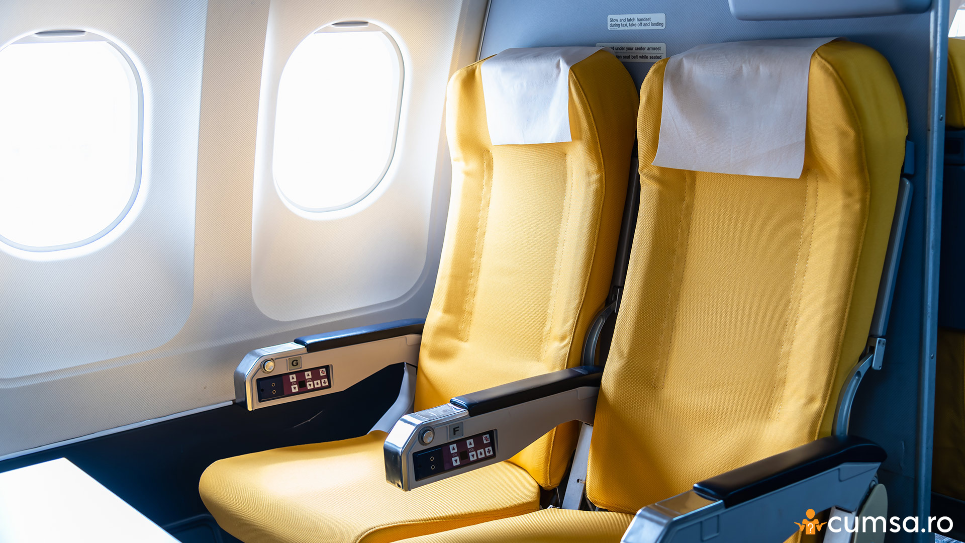 Cele mai murdare locuri din avion. Cum sa calatoresti in siguranta ...